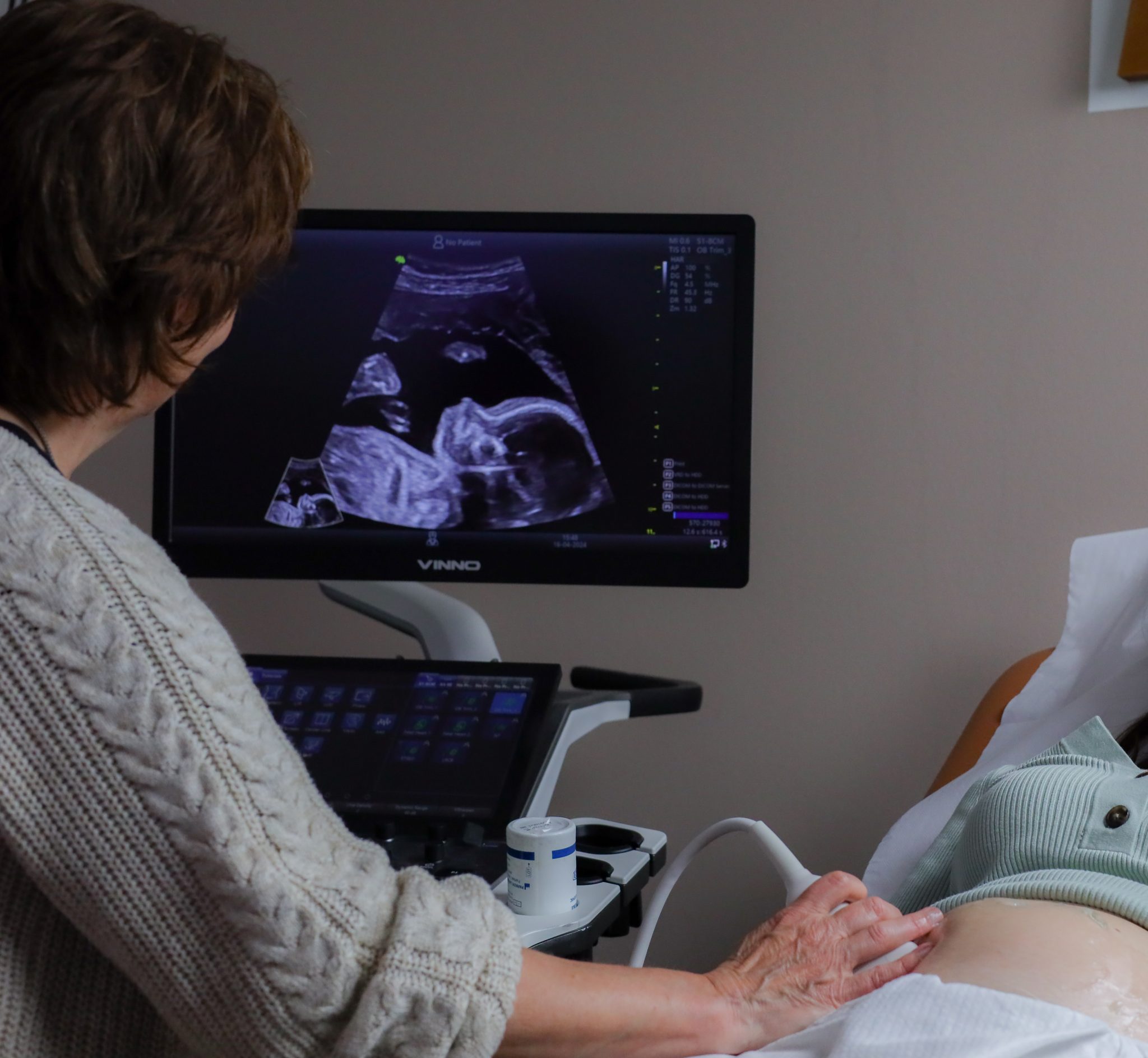 13 weken echo – In zwang